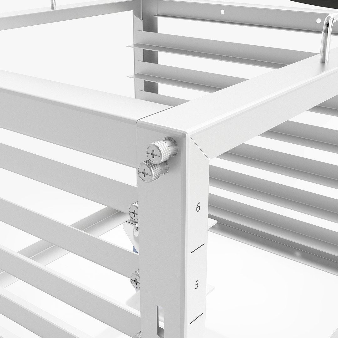 3D Ubiquiti Unifi Toolless Mini Rack - TurboSquid 1847254