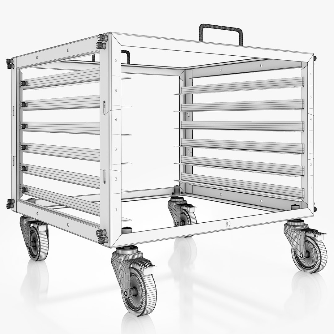 3D Ubiquiti Unifi Toolless Mini Rack - TurboSquid 1847254