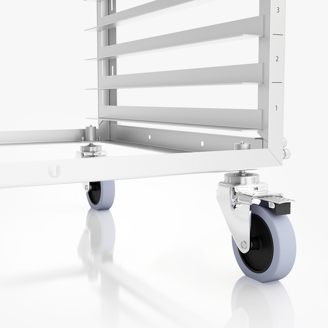 3D Ubiquiti Unifi Toolless Mini Rack - TurboSquid 1847254