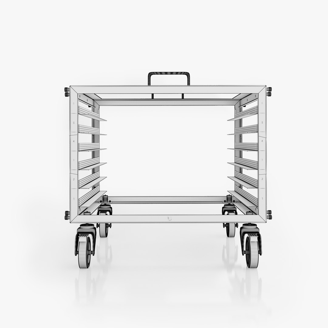 3D Ubiquiti Unifi Toolless Mini Rack - TurboSquid 1847254