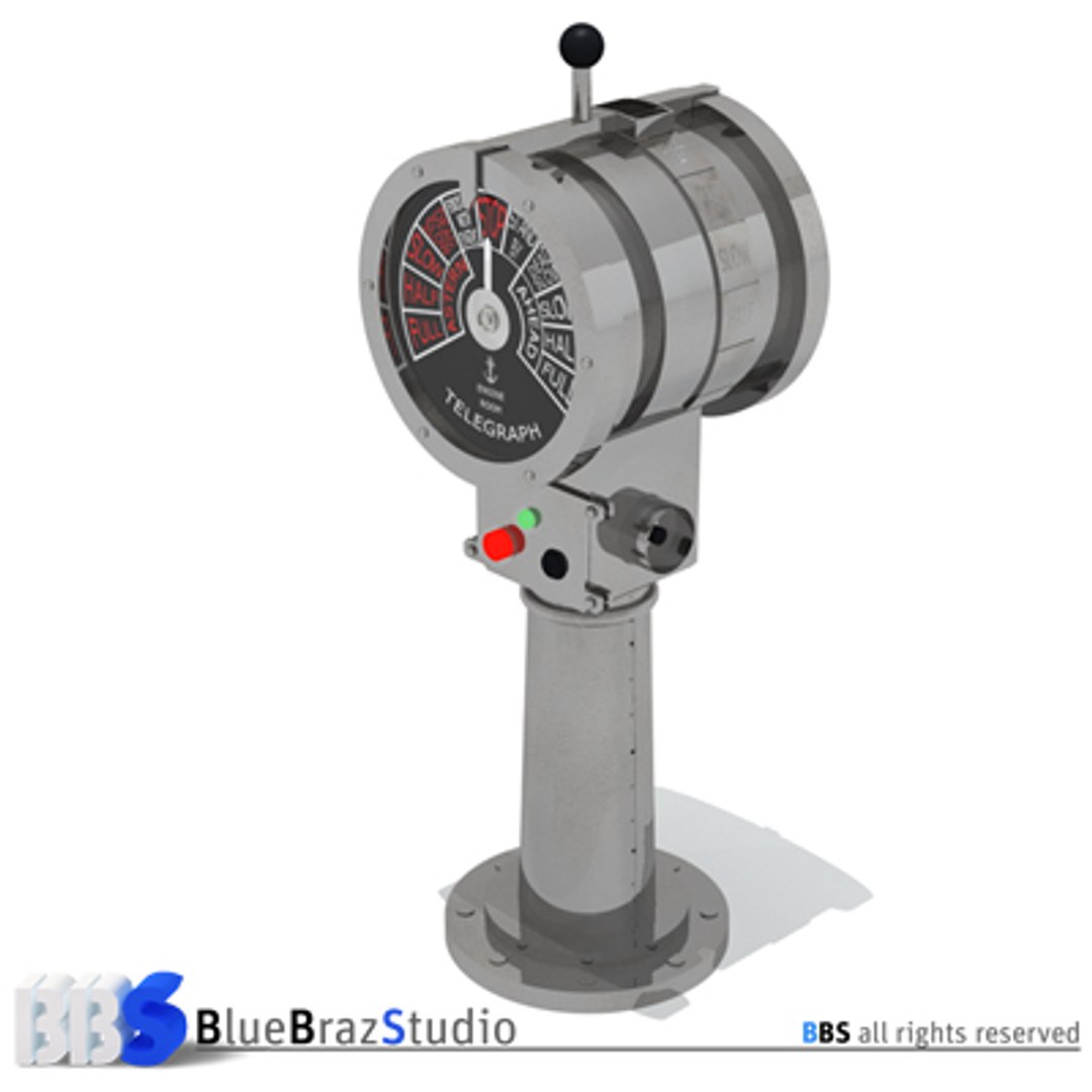 Engine Order Telegraph 3d Model