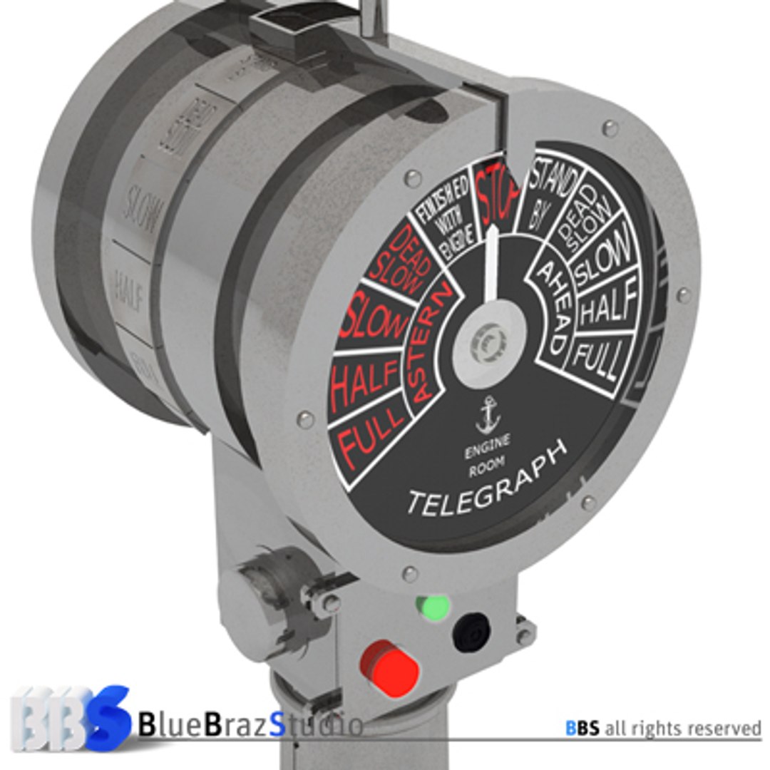 Engine Order Telegraph 3d Model