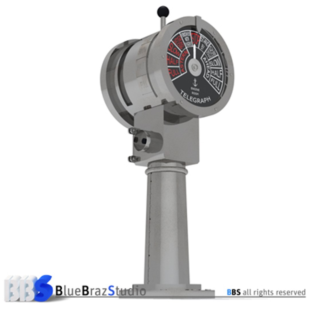 Engine Order Telegraph 3d Model