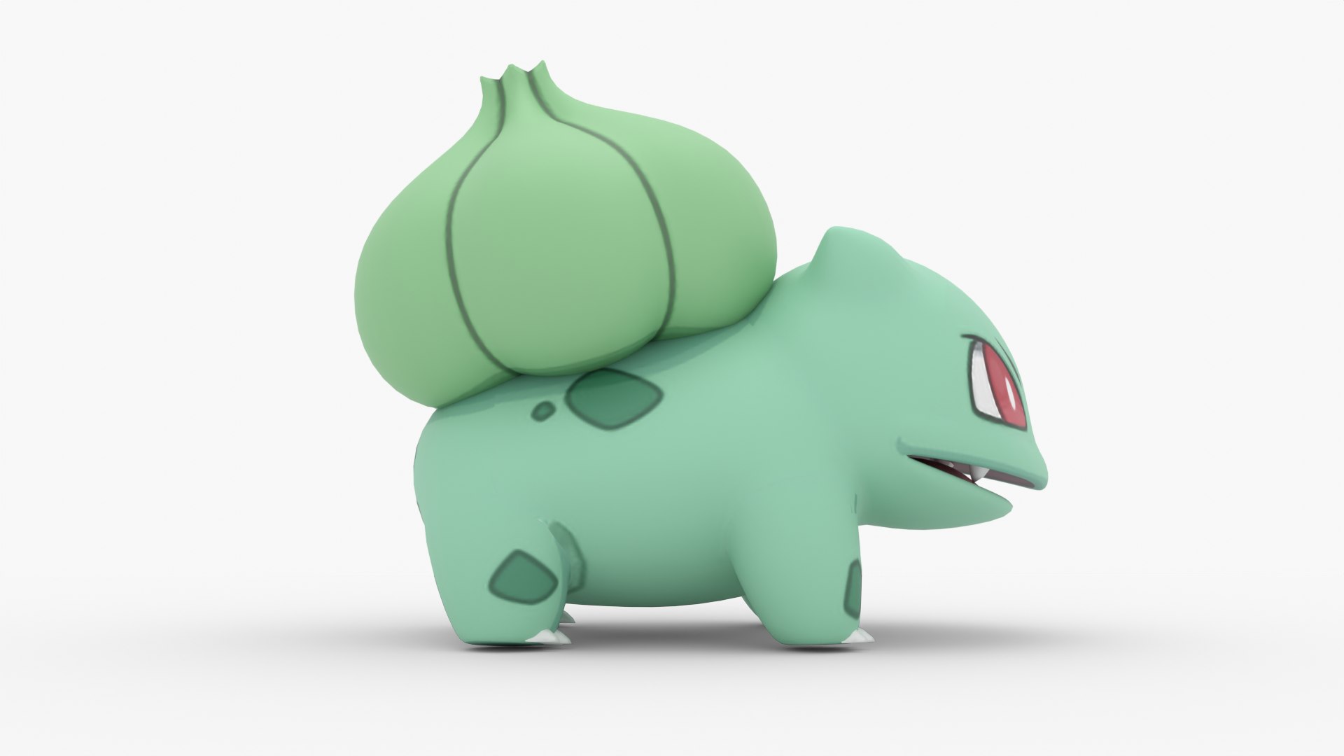 Bulbasaur Pokemon 3D Model - TurboSquid 2362903