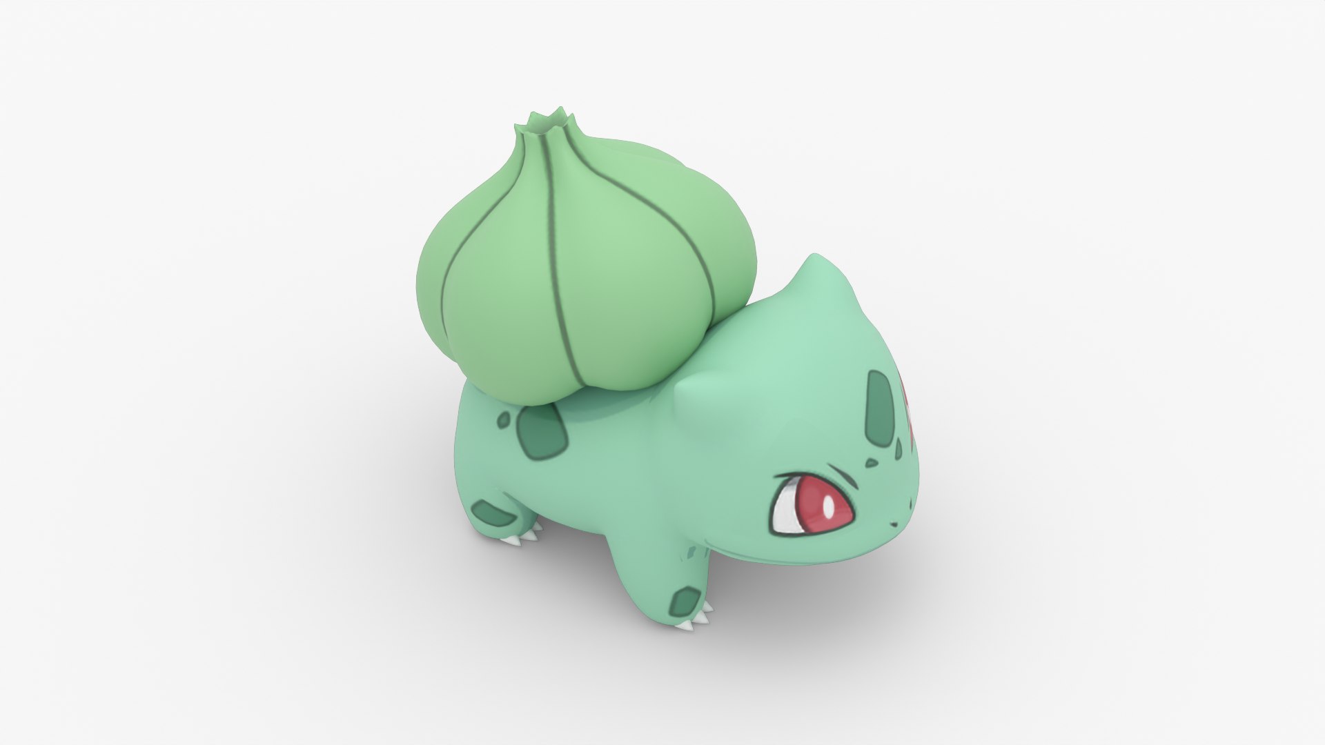 Bulbasaur Pokemon 3D Model - TurboSquid 2362903