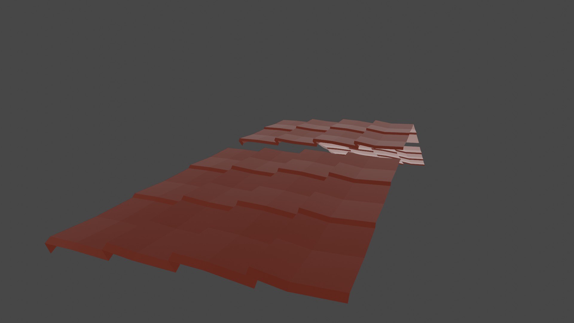 Low Poly Roof Tile 3D Model - TurboSquid 2124446