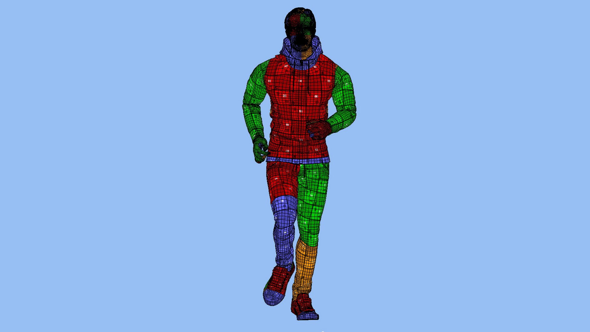 3D Sport Man Jogging Model - TurboSquid 2301093