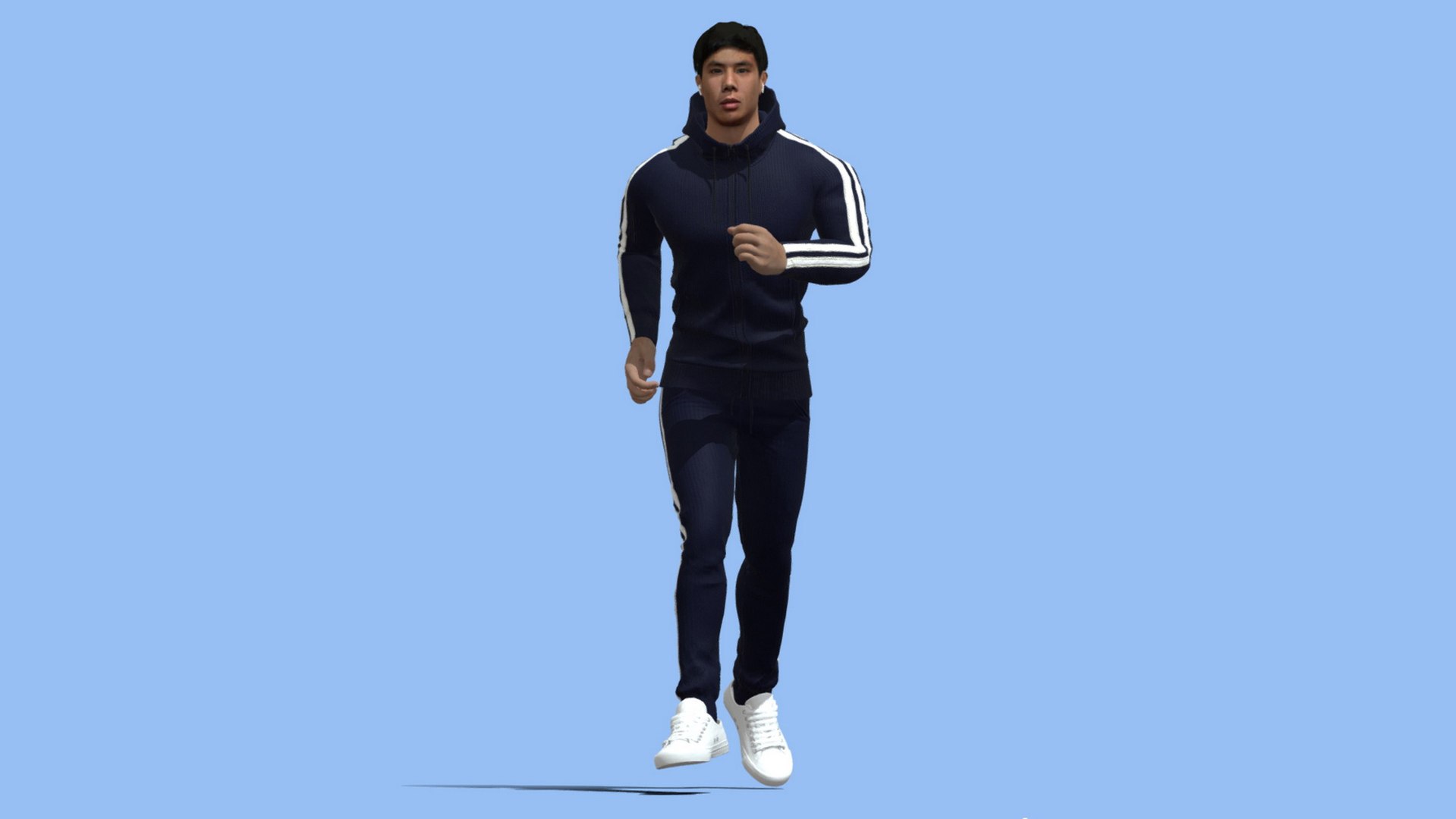 3D Sport Man Jogging Model - TurboSquid 2301093