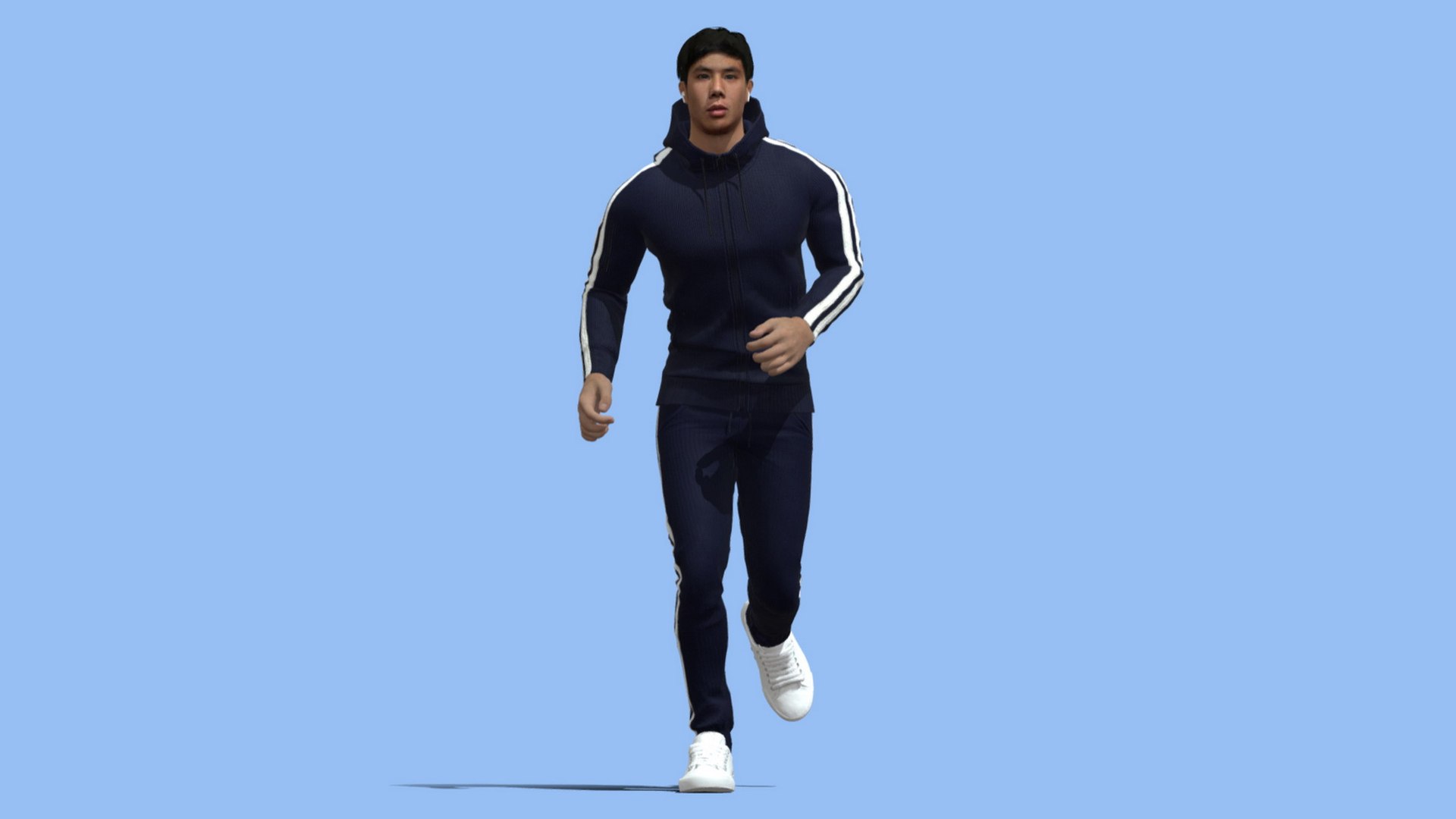 3D Sport Man Jogging Model - TurboSquid 2301093