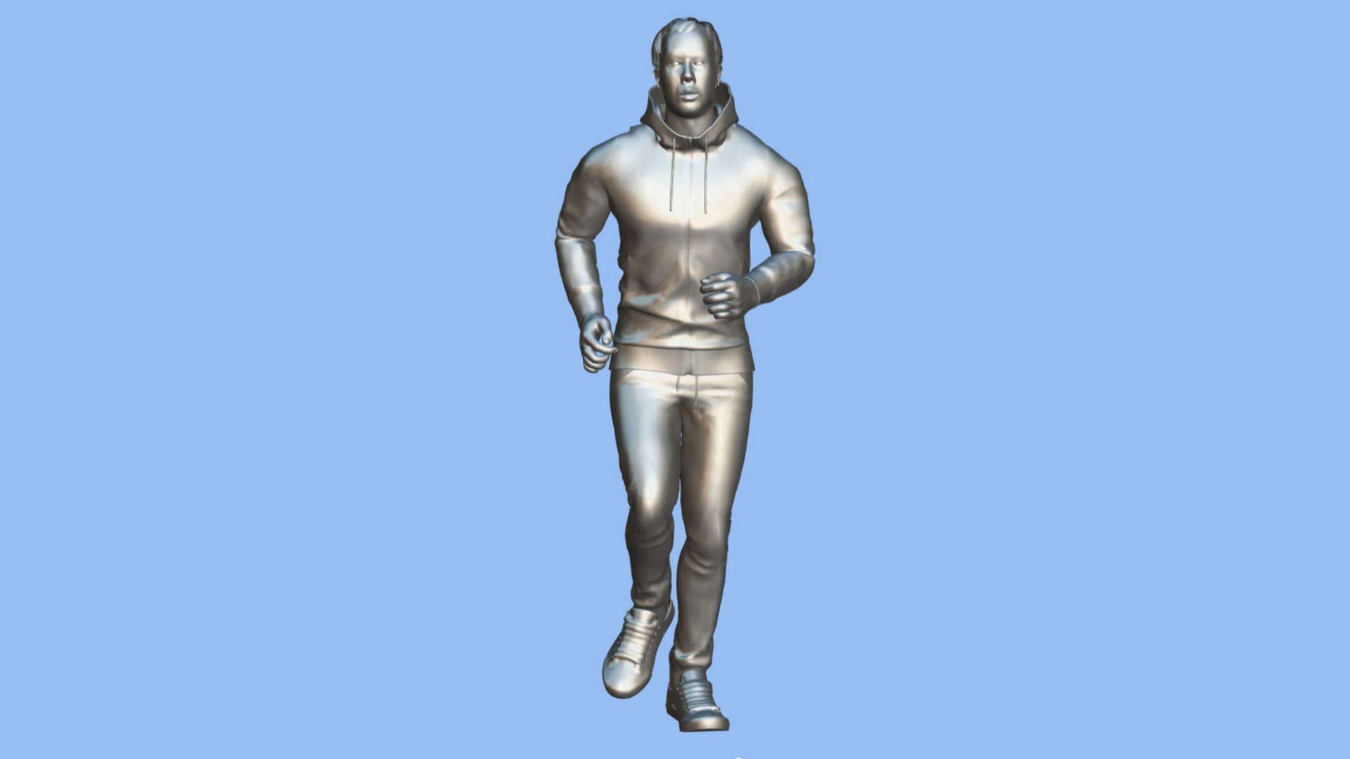 3D Sport Man Jogging Model - TurboSquid 2301093