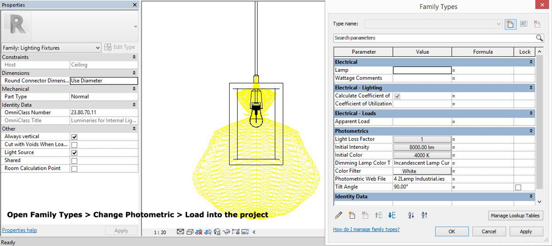 3D Revit Lighting Fixture Model - TurboSquid 1363691