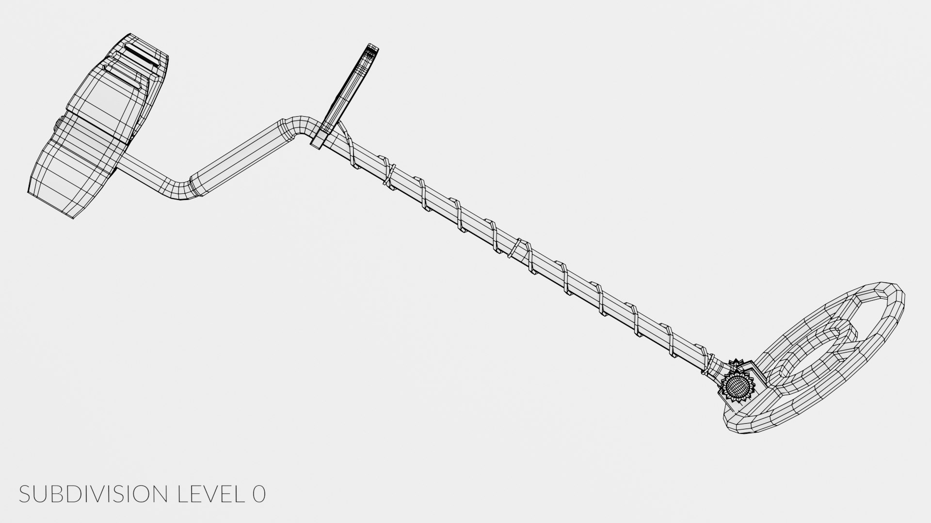 Metal Detector 3D Model - TurboSquid 1509722