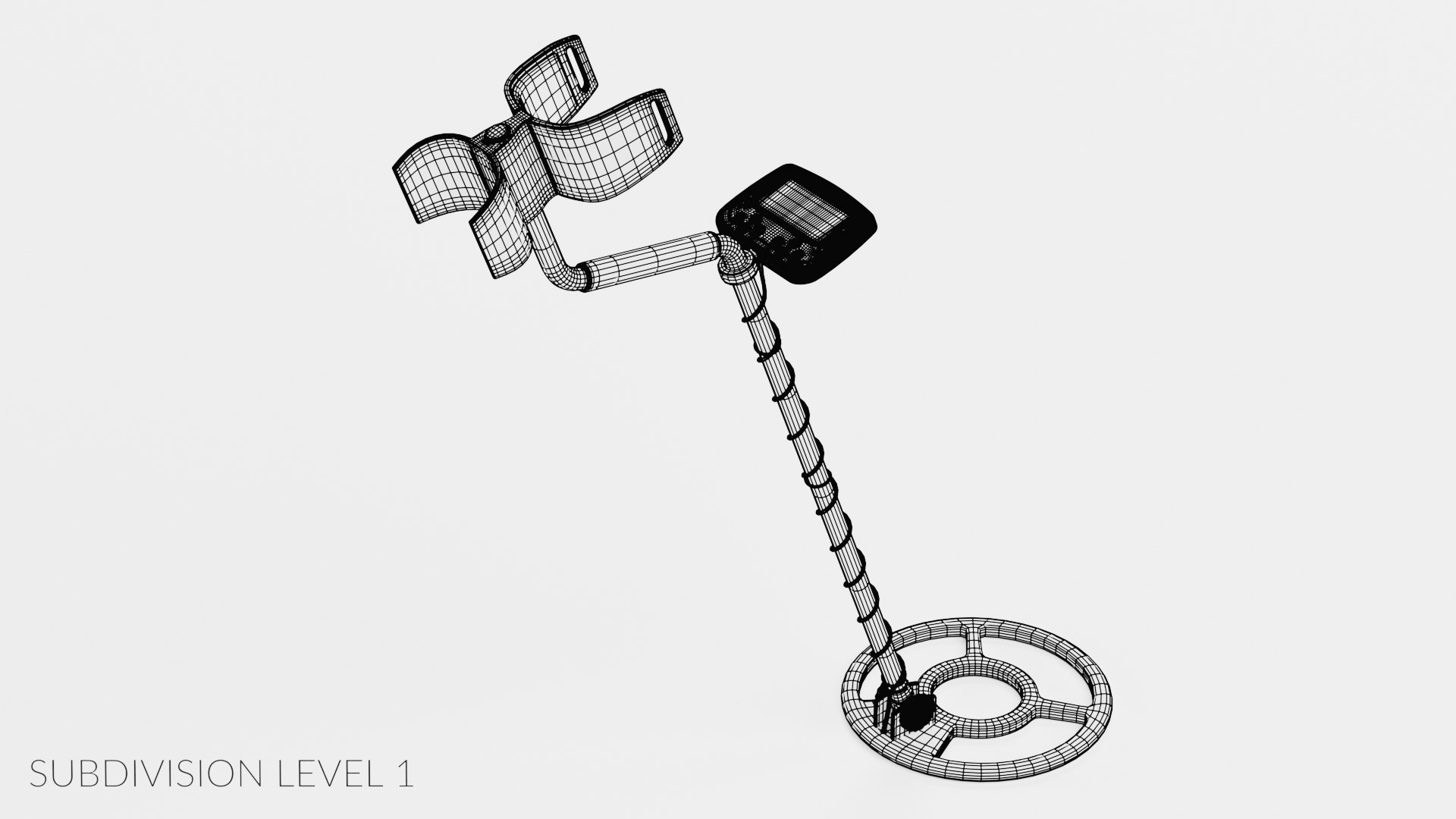 Metal Detector 3D Model - TurboSquid 1509722