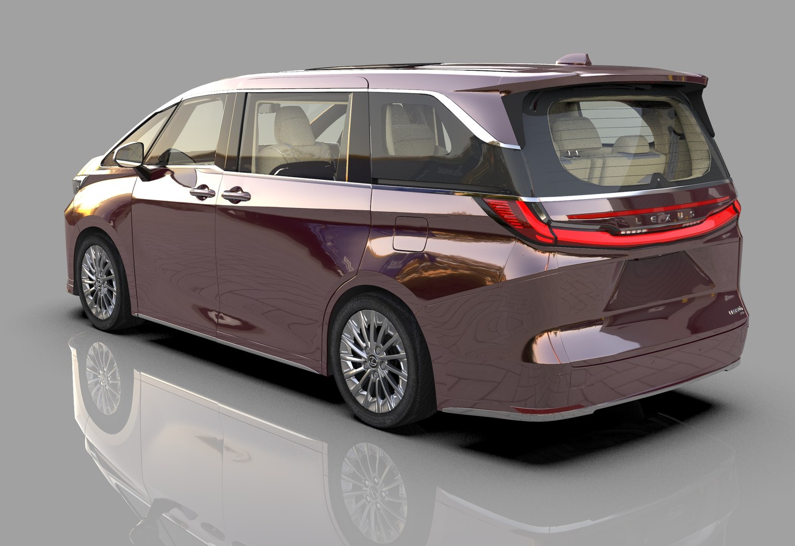 3D Lexus LM 2024 HQinterior - TurboSquid 2212138