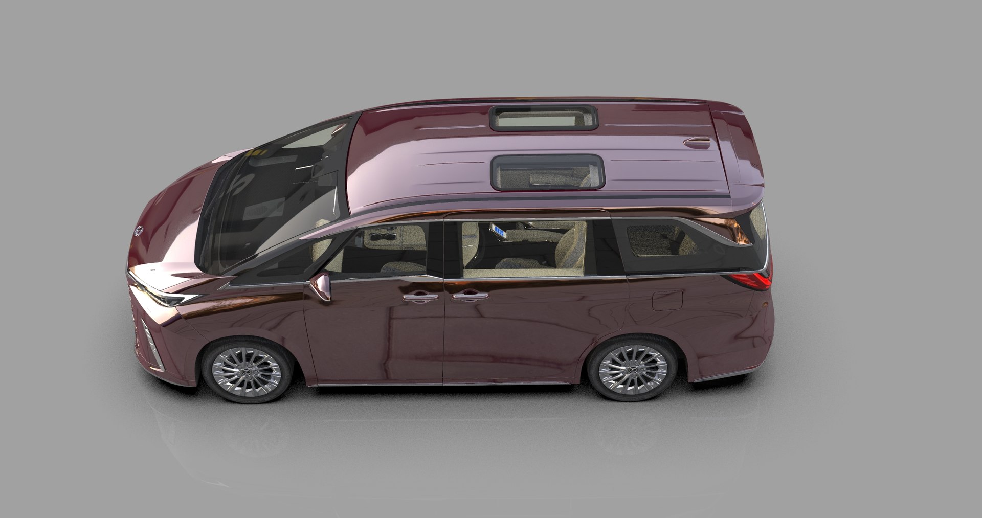 3D Lexus LM 2024 HQinterior - TurboSquid 2212138