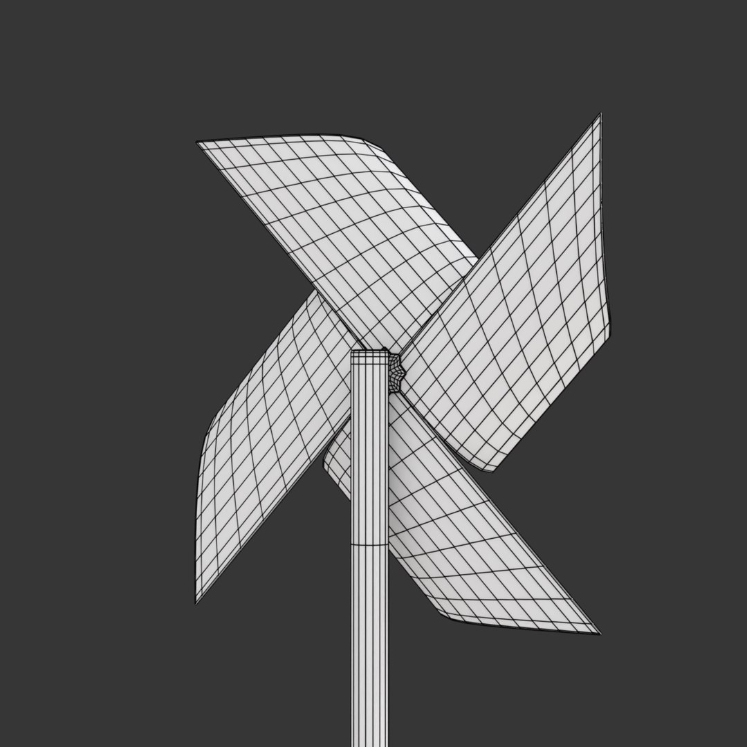 Pin Pinwheel Wheel 3D Model - TurboSquid 1311770