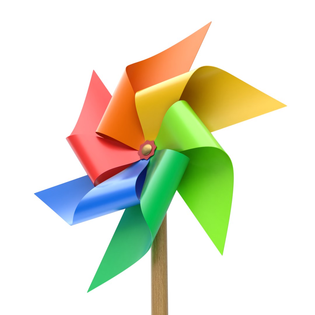 Pin Pinwheel Wheel 3D Model - TurboSquid 1311770