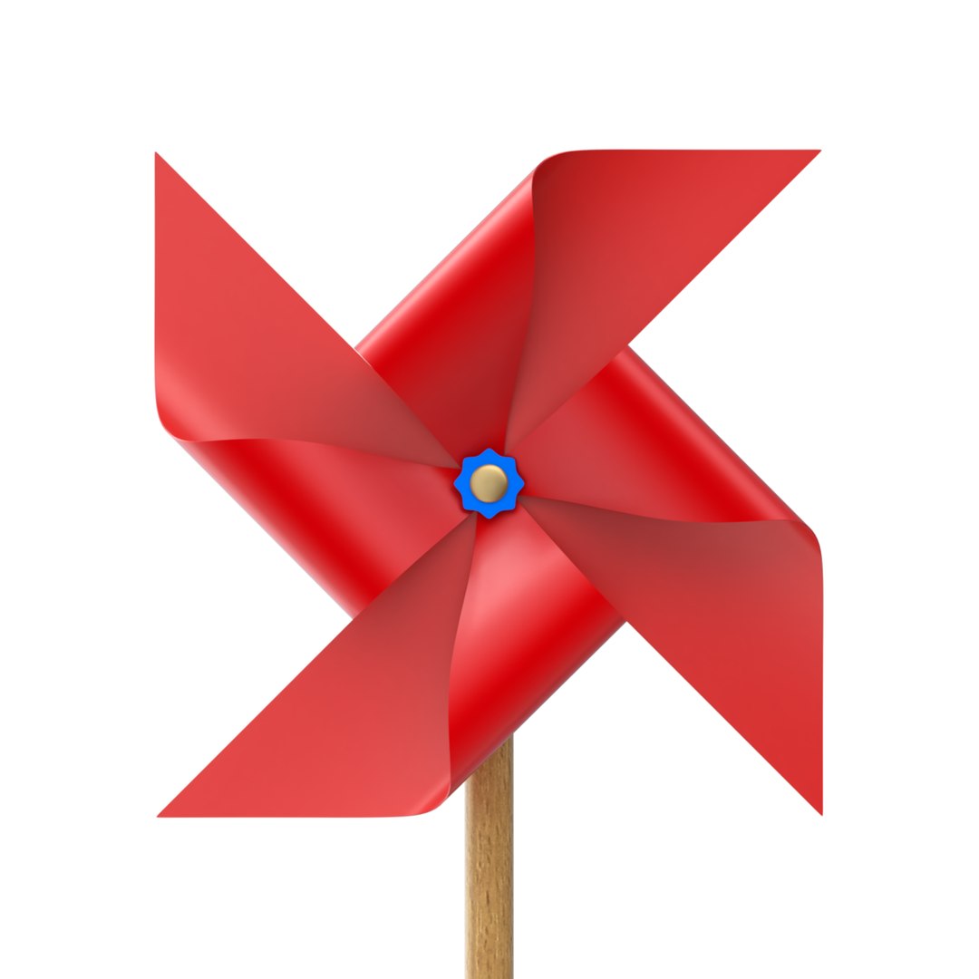 Pin Pinwheel Wheel 3D Model - TurboSquid 1311770