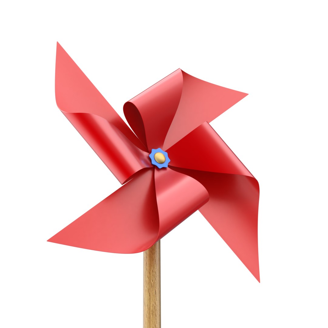 Pin Pinwheel Wheel 3D Model - TurboSquid 1311770