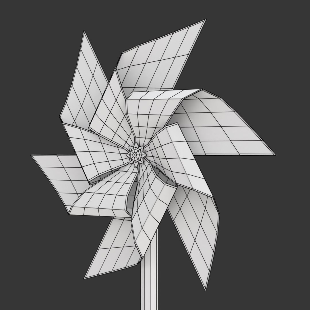 Pin Pinwheel Wheel 3D Model - TurboSquid 1311770