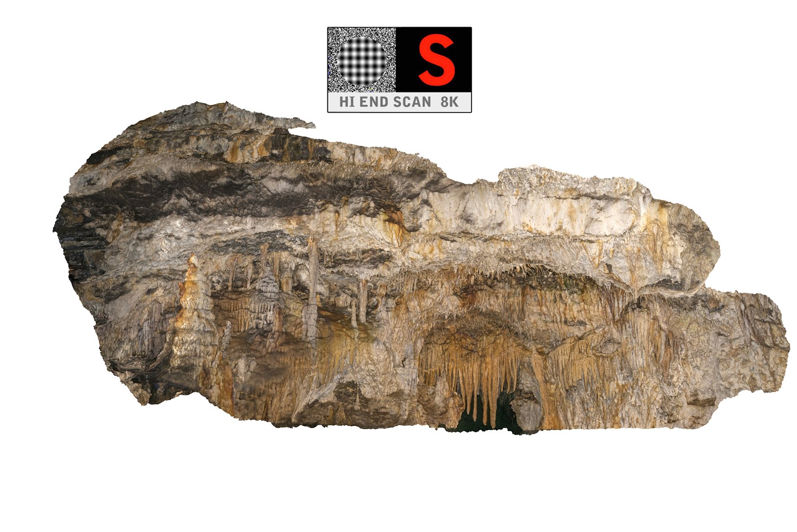 Cave Scan 16k 3D Model | 1143152 | TurboSquid