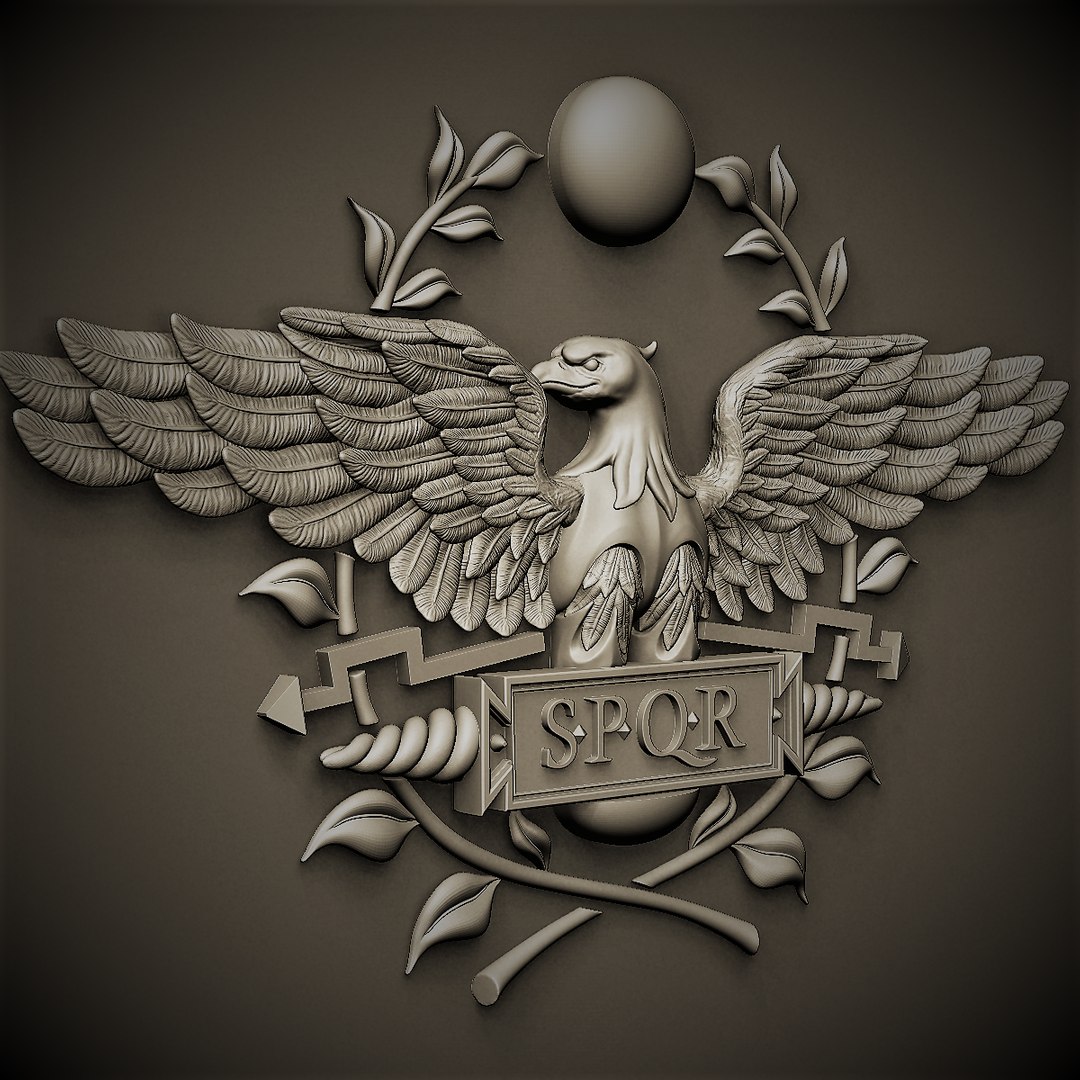 Spqr Coat Arms 3D Model - TurboSquid 1331952