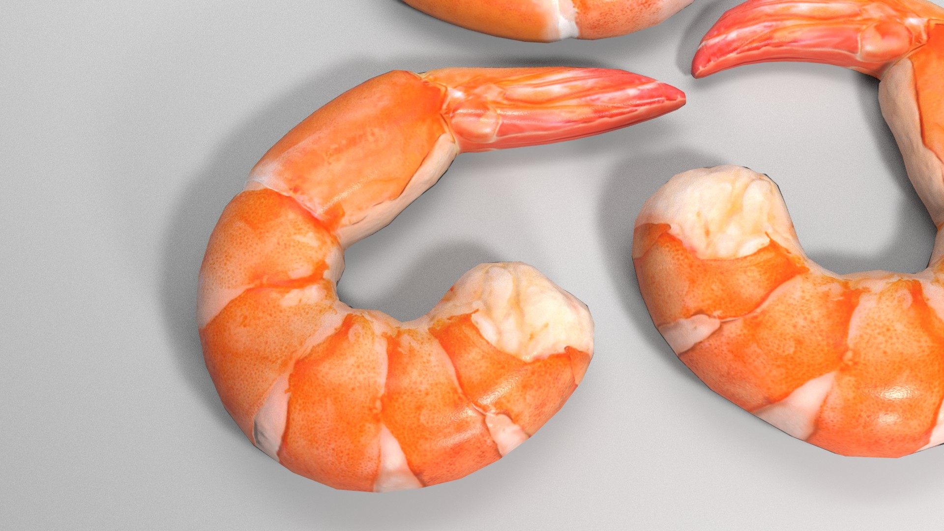 3D Prawns - TurboSquid 1887020