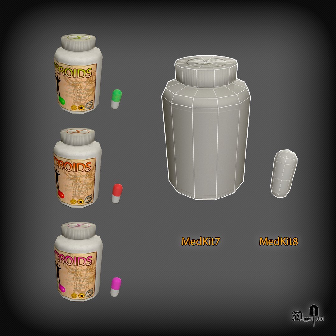 Pack Medical Kits 3D Model - TurboSquid 1189054