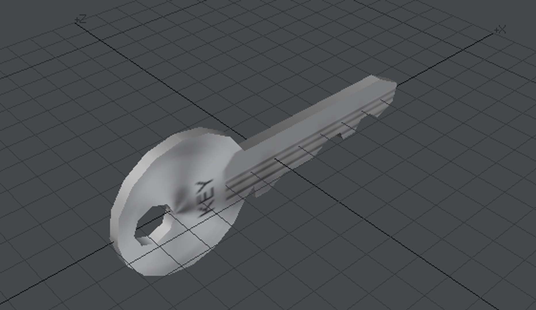 key 3d model