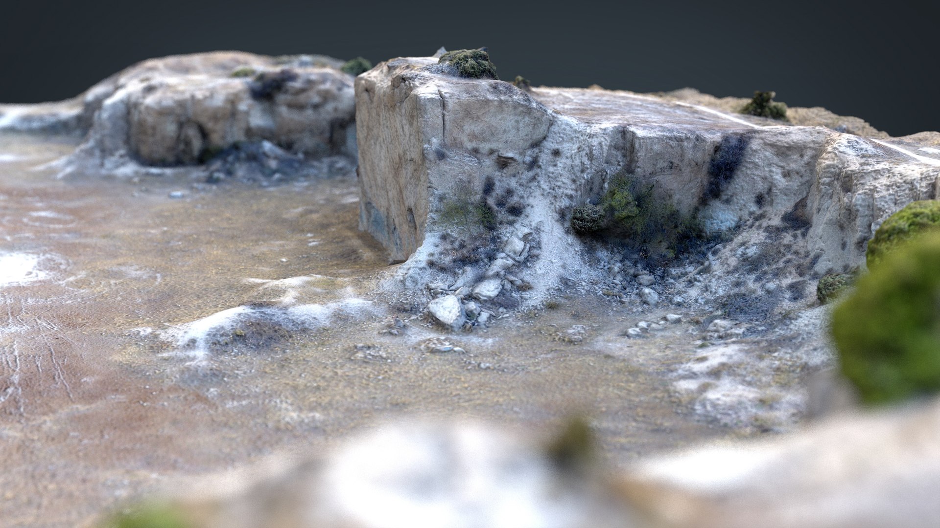 Realistic Quarry 3D Model - TurboSquid 1201062