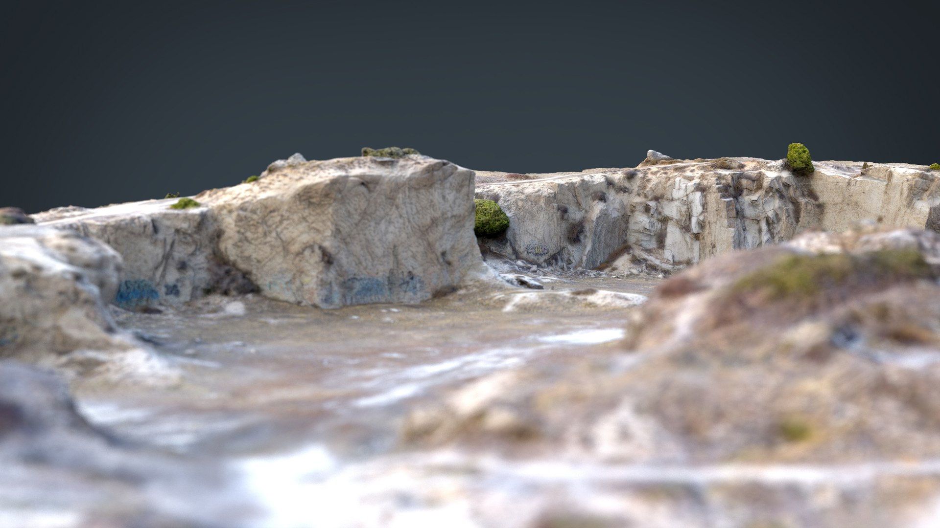 Realistic Quarry 3D Model - TurboSquid 1201062