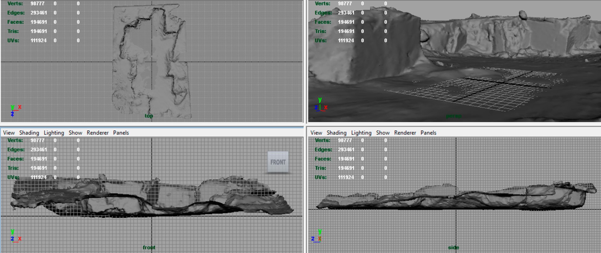 Realistic Quarry 3D Model - TurboSquid 1201062