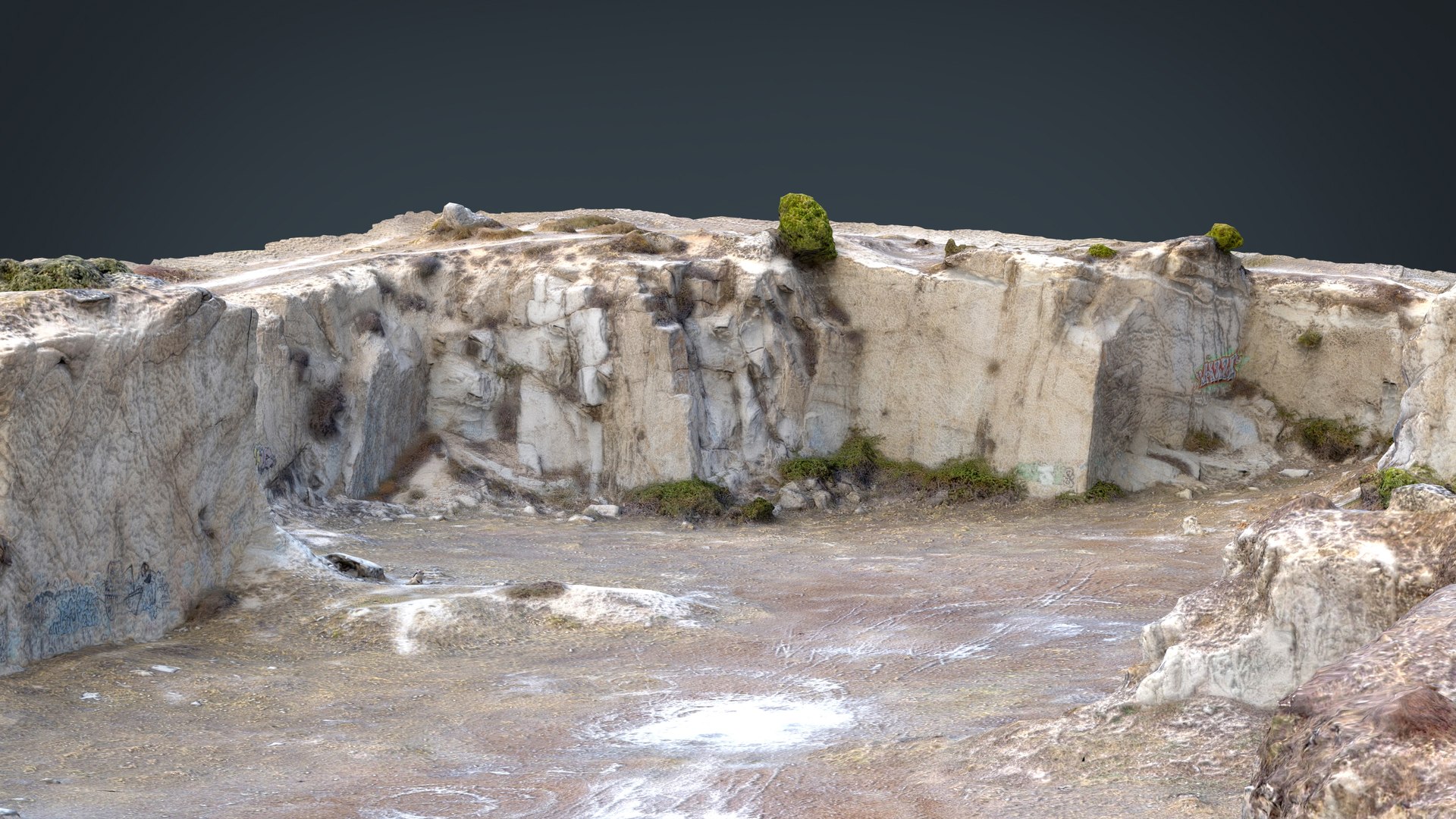 Realistic Quarry 3D Model - TurboSquid 1201062