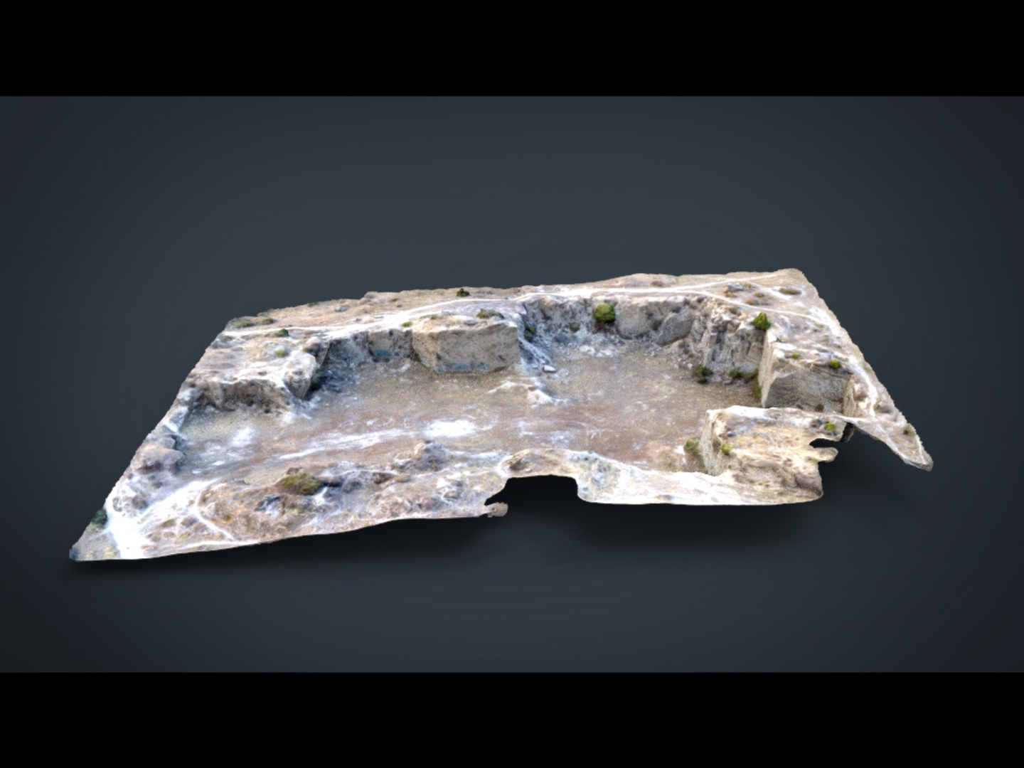 Realistic Quarry 3D Model - TurboSquid 1201062