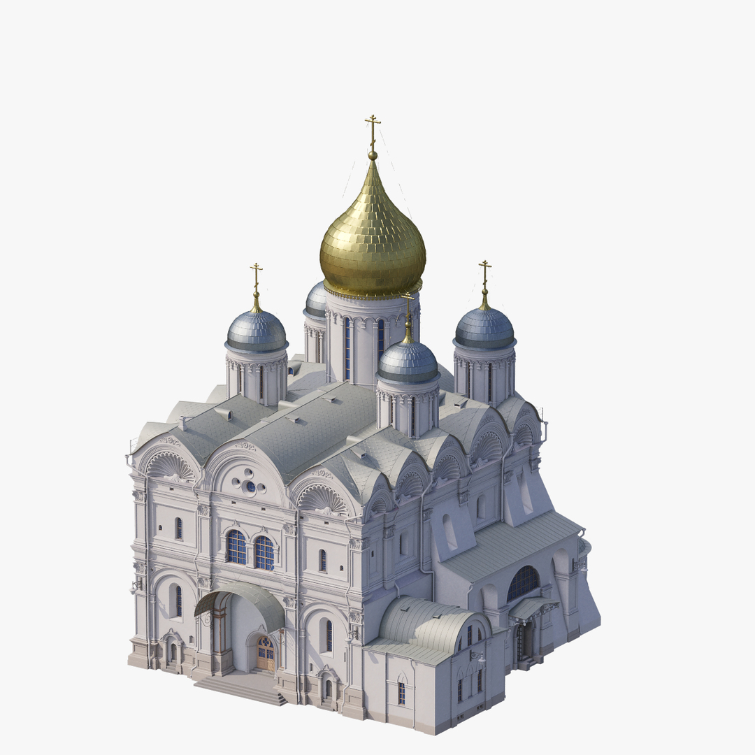 3D Russian Churches Model - TurboSquid 1177010