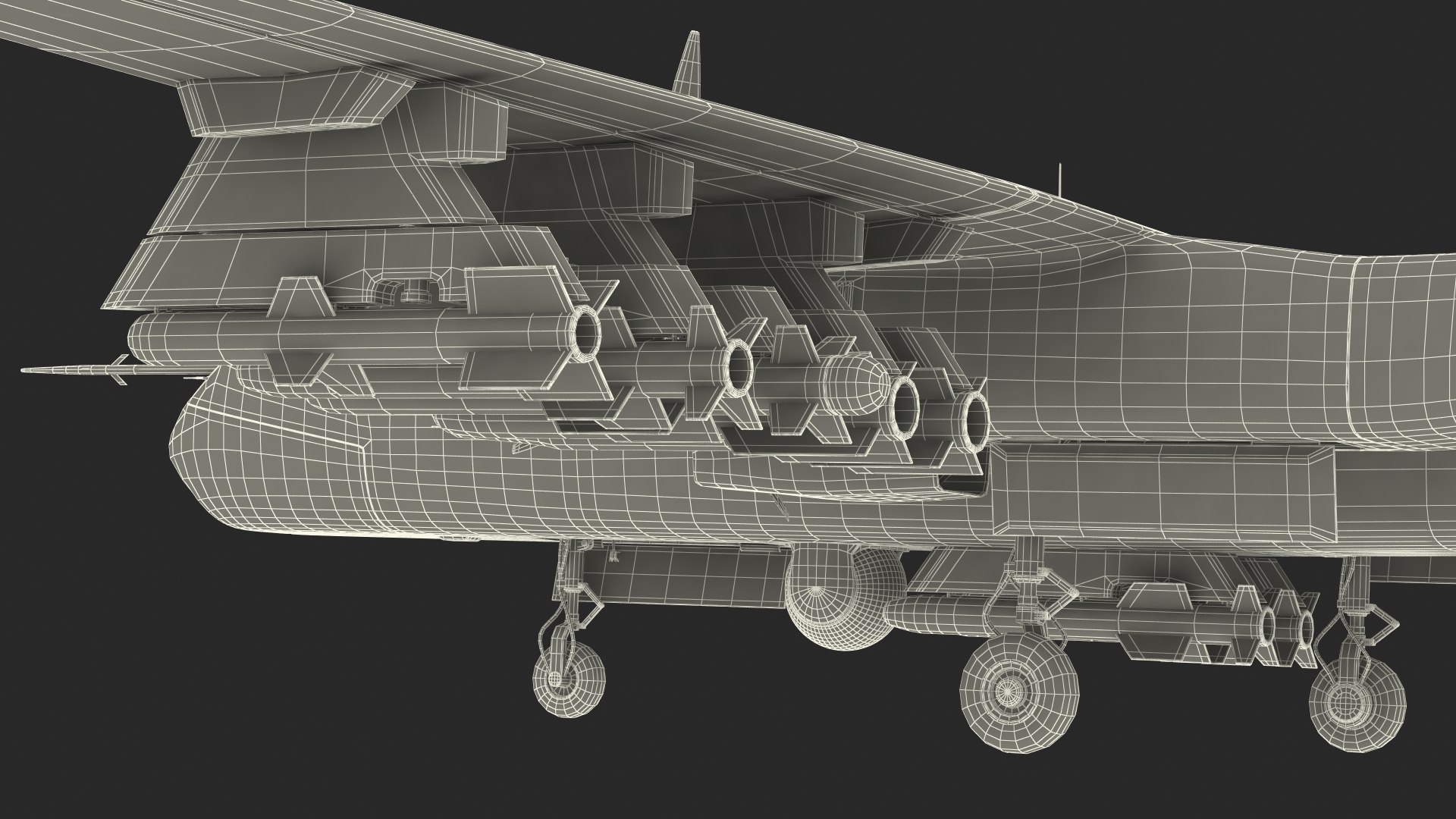 Tengden TB-001 Carrying Blue Arrow LJ-7 Missiles 3D model - TurboSquid 2051745