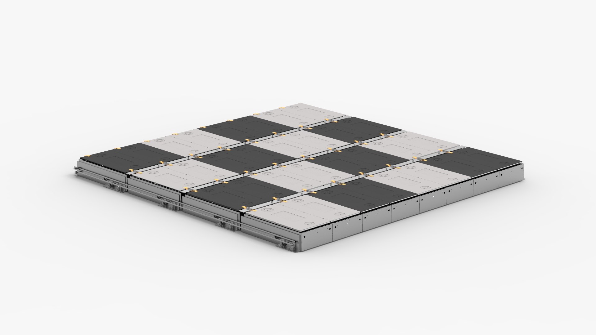 Electric Battery System Pack 3D Model - TurboSquid 1742488