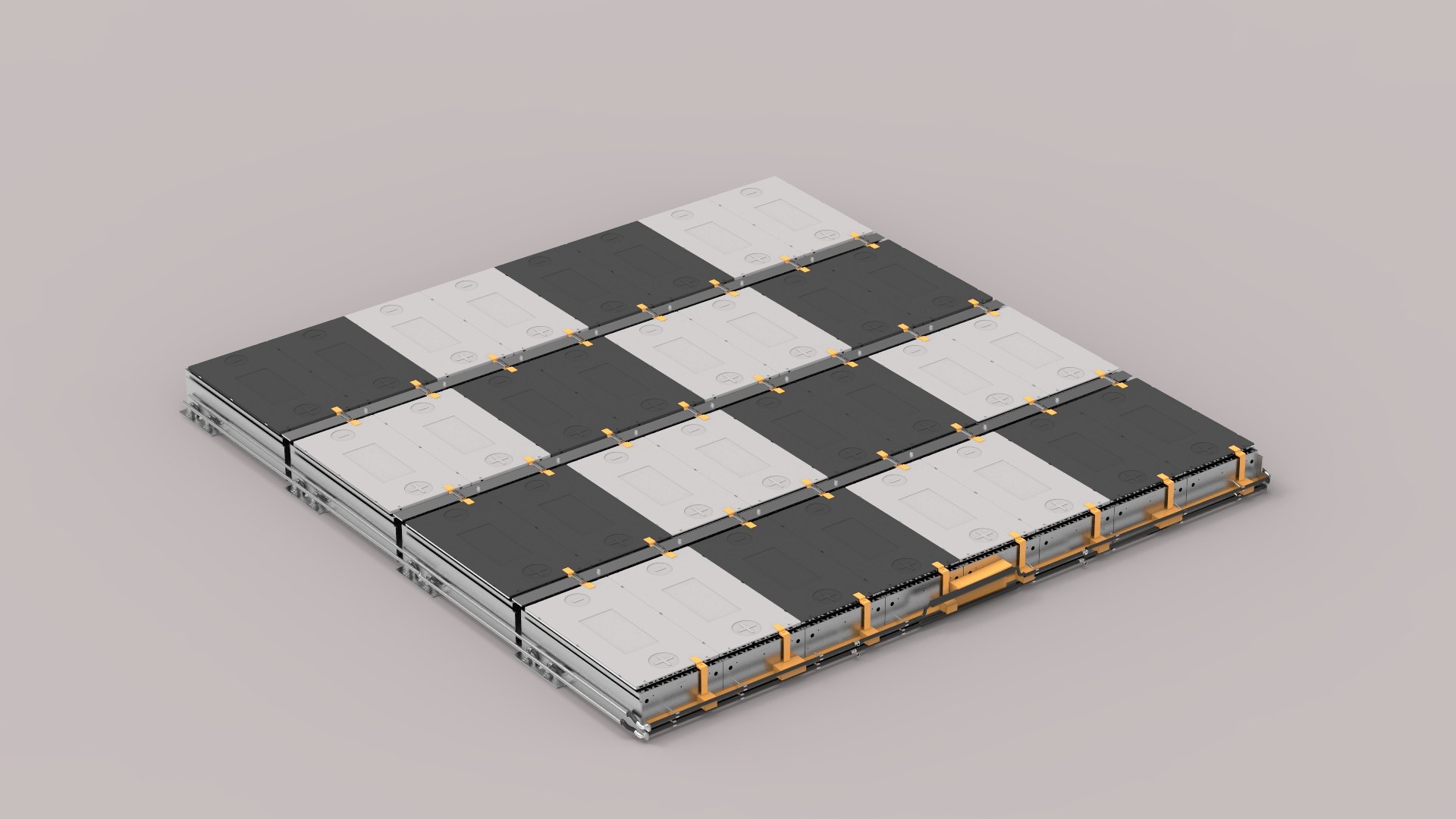 Electric Battery System Pack 3D Model - TurboSquid 1742488