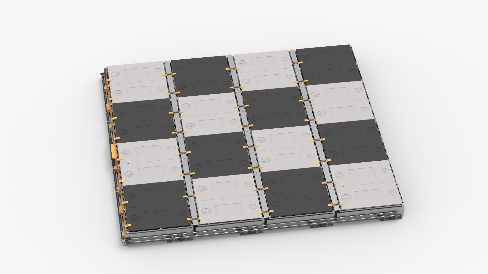 Electric Battery System Pack 3D Model - TurboSquid 1742488