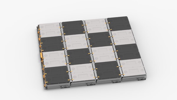 Electric Battery System Pack 3D model - TurboSquid 1742488