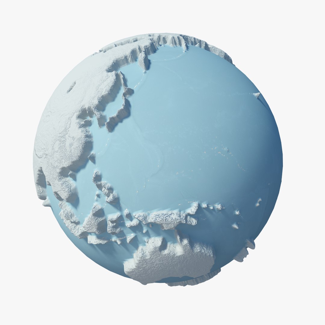 3d Max Planet Winter