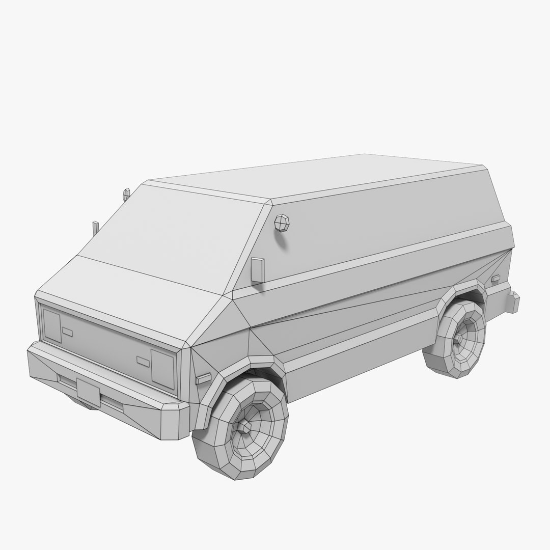 3D Van Car Model - TurboSquid 1277855