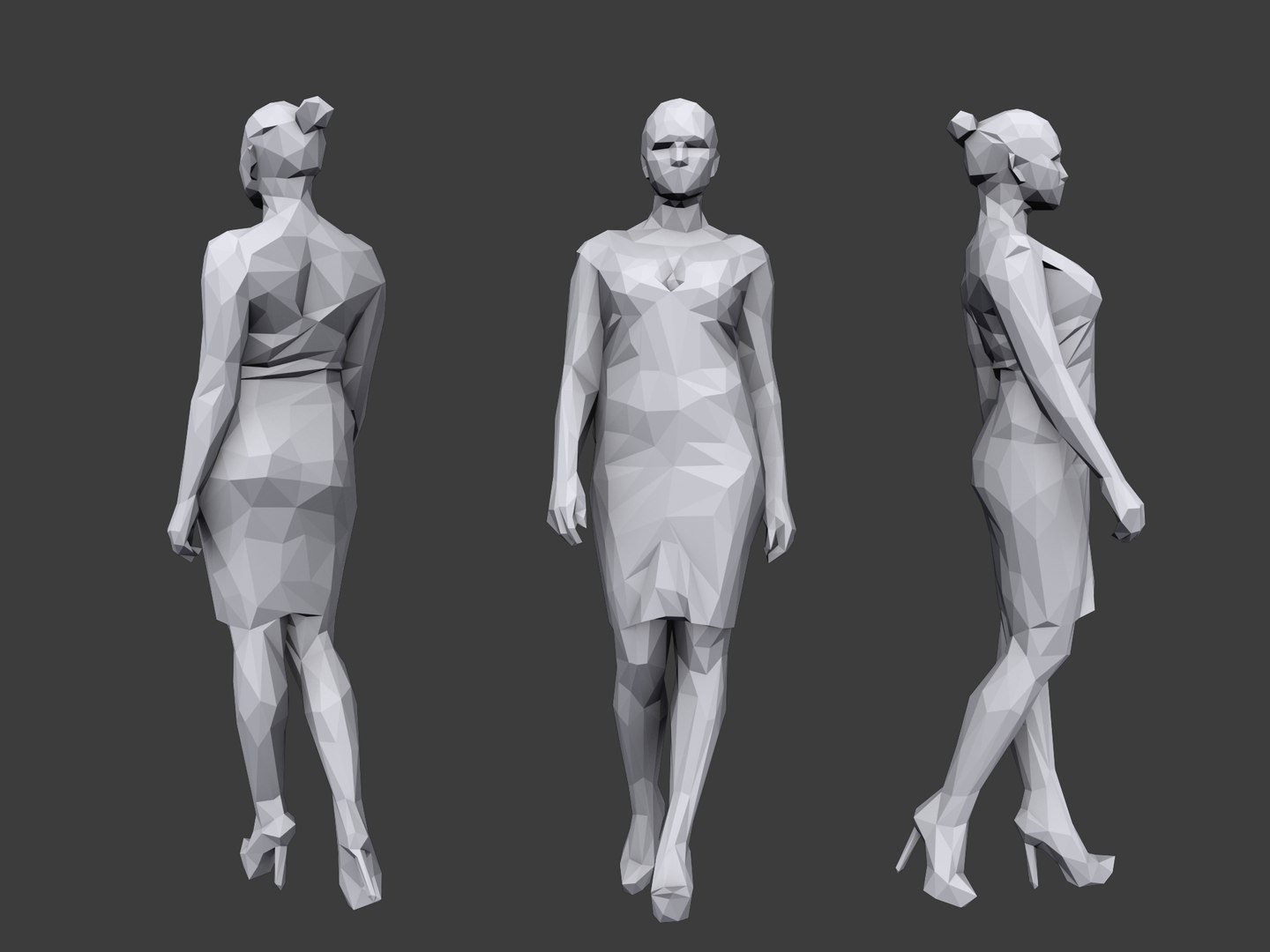 3d People Pack Casual Model