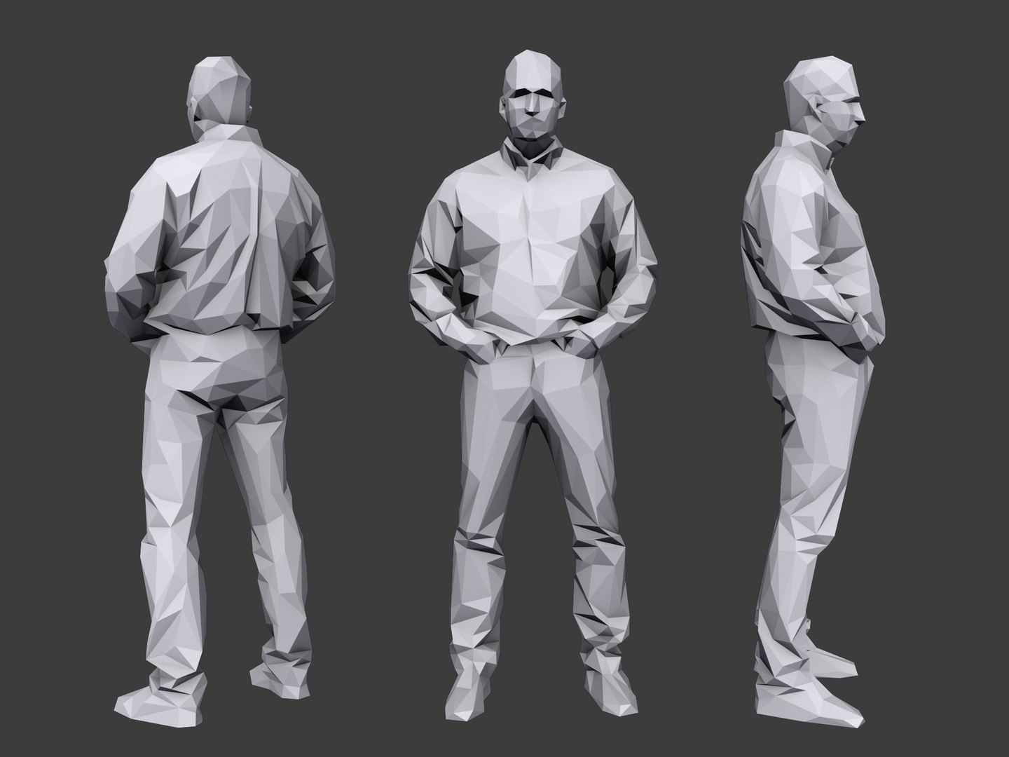 3d People Pack Casual Model
