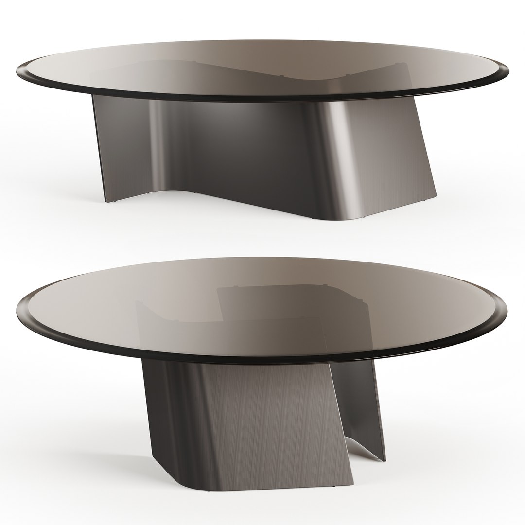 Reflex Angelo ESSE 40 Oval Coffee Table By Tulczinsky 3D Model ...