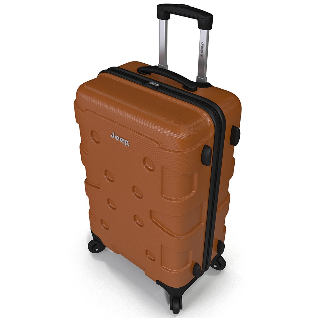 Jeep Hardside Spinner Suitcase 3d 3ds