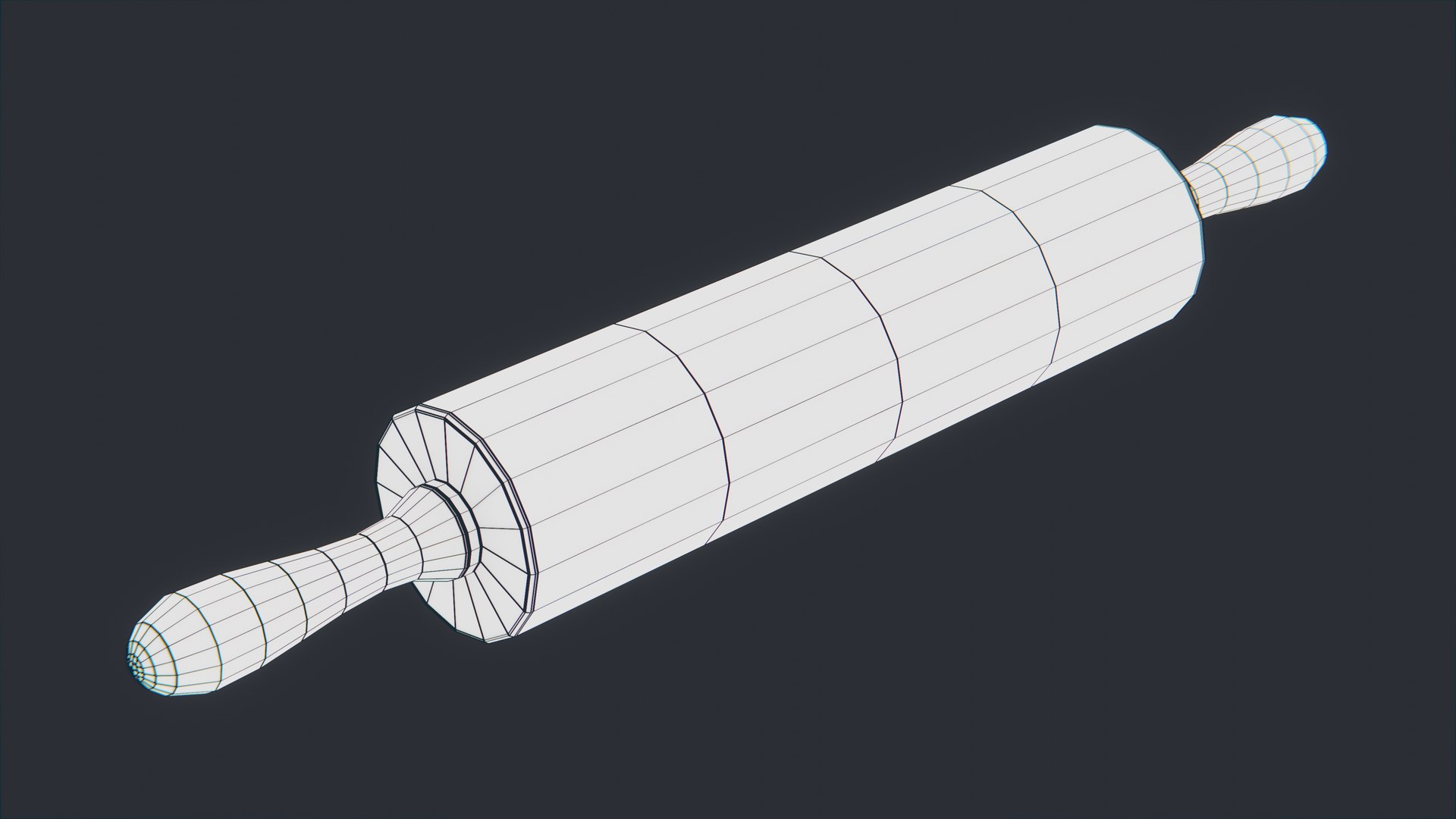 Rolling Pin 3D Model - TurboSquid 1962324