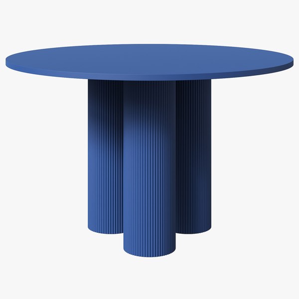 modelo 3d Mesa de comedor de diseño esquinera Ary Texture - TurboSquid ...