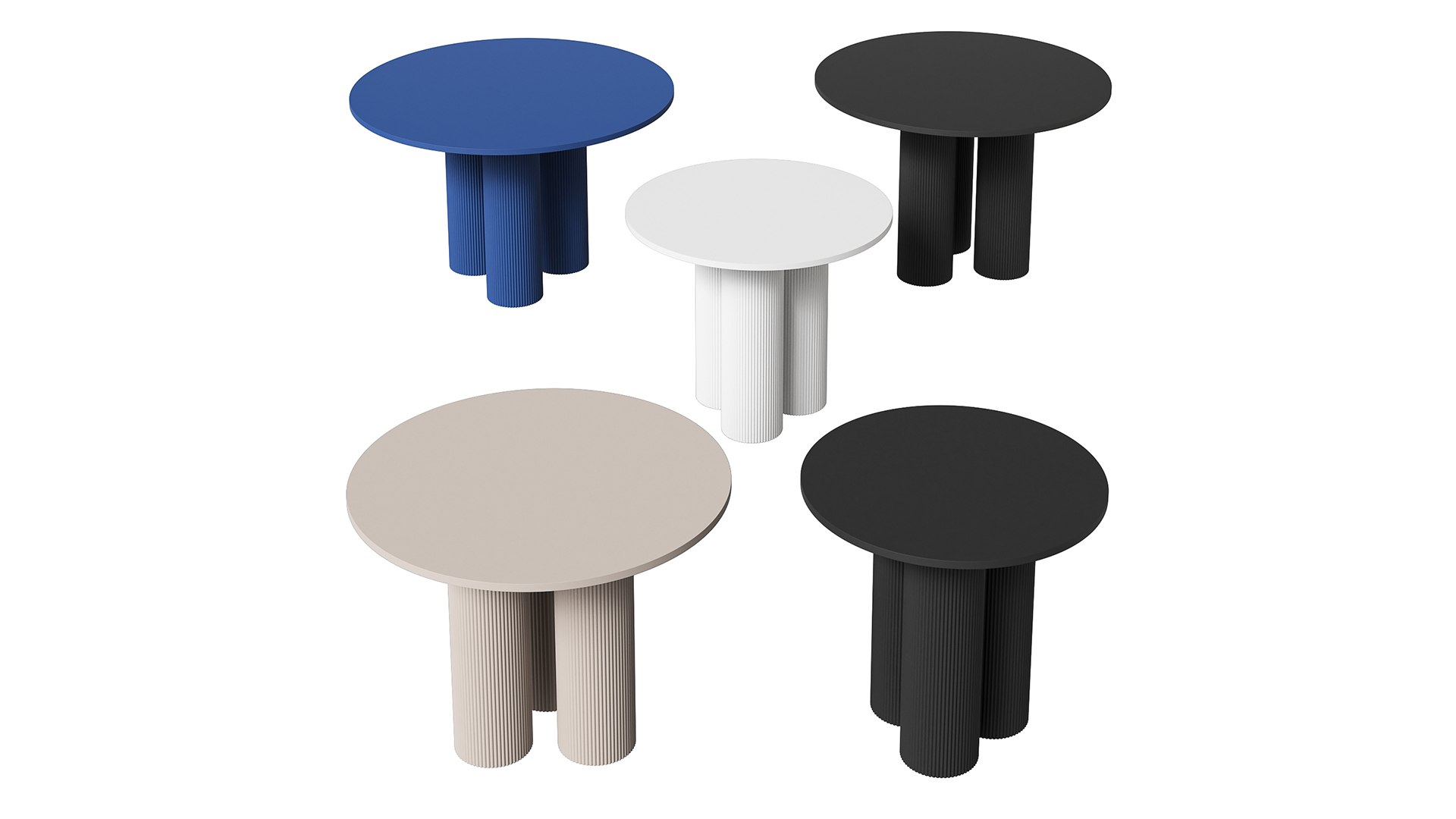 Corner Design Dining Table Ary Texture 3D Model - TurboSquid 2243407