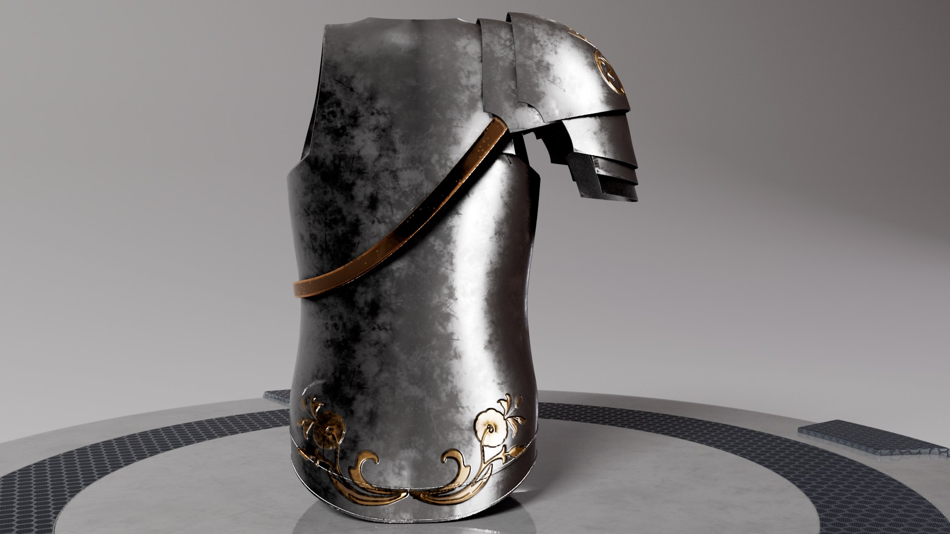 3D CHEST PLATE AMOR Model - TurboSquid 2270515